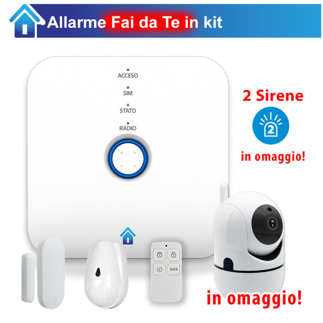 Allarme fai da te in kit - Impianti di allarme speciali - KIT Allarme