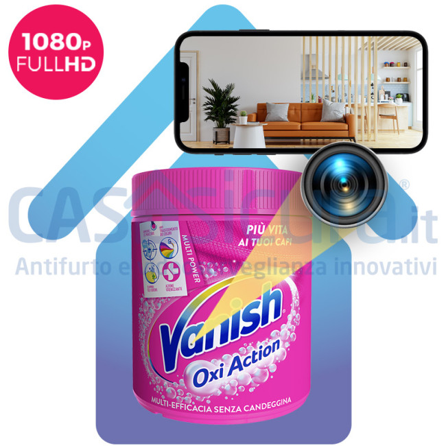 Bottiglia spy / Vaso spia / Cassetta lettere con telecamera wifi ...