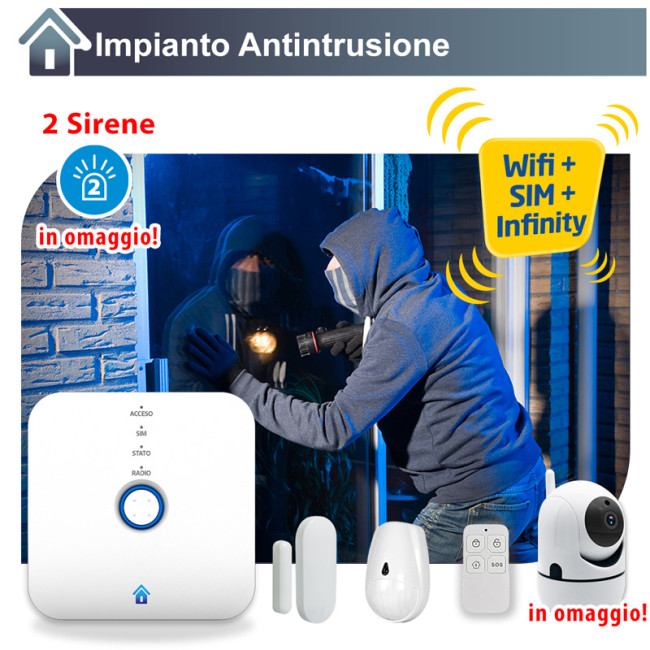 Impianto antintrusione