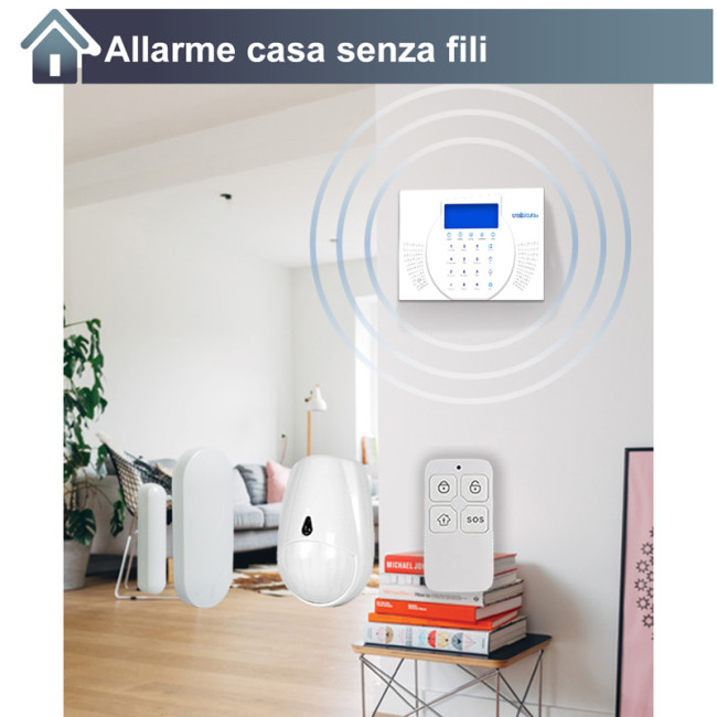 Allarme casa senza fili