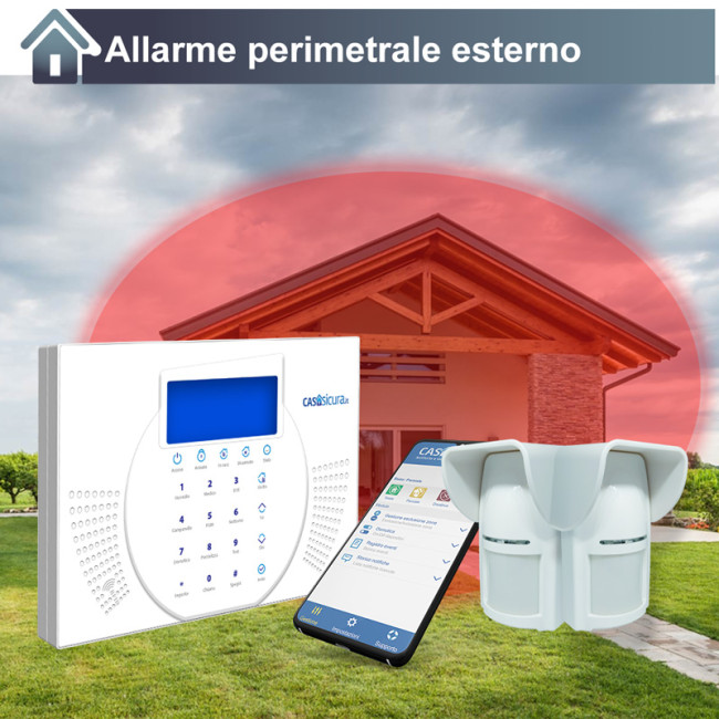 Allarme perimetrale esterno