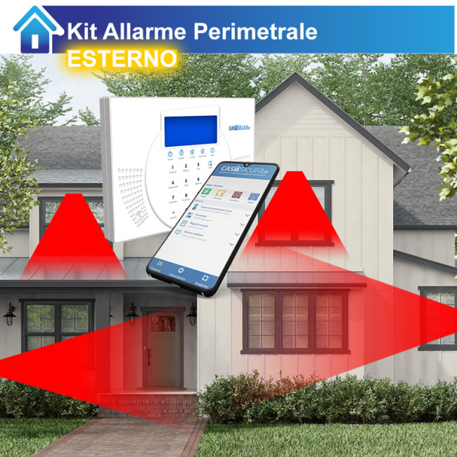 Kit allarme perimetrale esterno