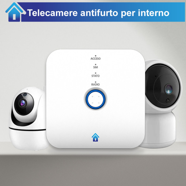 Kit allarme con telecamere