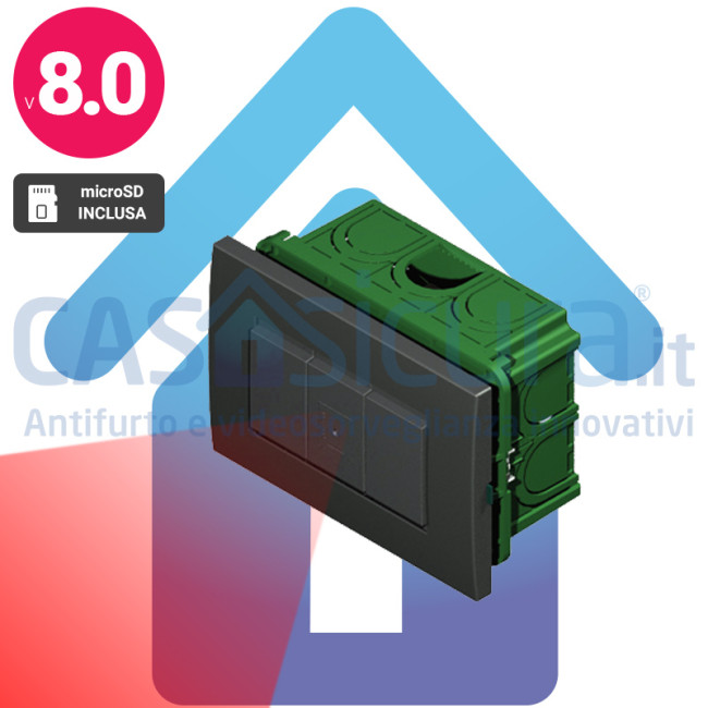 Telecamera incasso 503 Microcamera spia WIFI UNIVERSALE interno ...